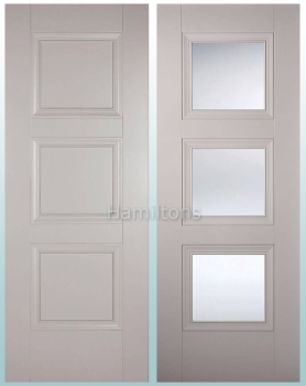 Buy Now Internal Doors With A Grey Finish - Hamiltons Doors And Floors