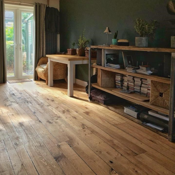 Tree Wood Floors Western Oak 4mm SPC Herringbone | Floor Depot