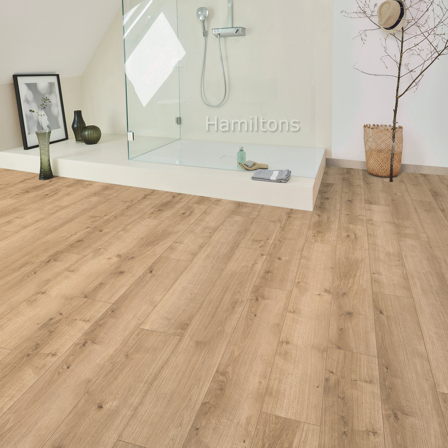 Parador Modular ONE Oak Pure Light HDF Backed Resilient Flooring ...