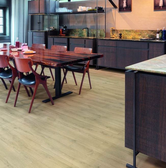 Quickstep Classic Sandy Greige Oak Laminate Flooring - Hamiltons Doors ...