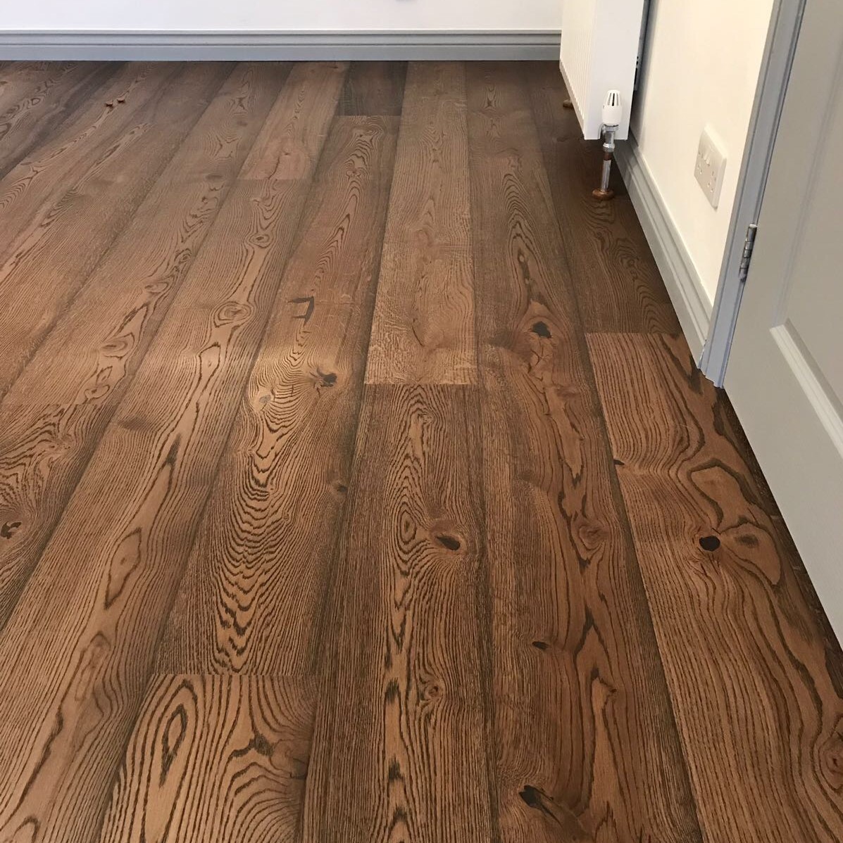 Tarkett Heritage Oak Old Brown Engineered Wood Flooring - Hamiltons ...